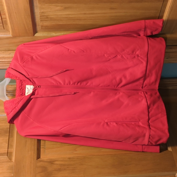 Faded Glory | Jackets & Coats | Nwt 2x Faded Glory Red Tech Fleece ...